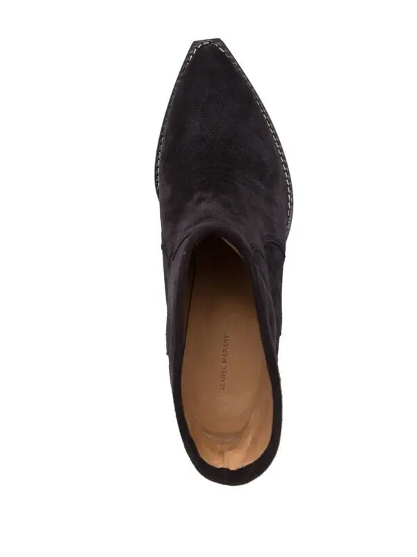 Isabel Marant Étoile Darizo Suede Boots - Black