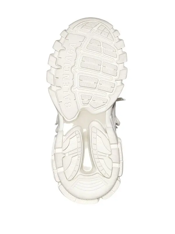 Balenciaga Track Hike Fur-fur Sneaker Boots - Neutrals