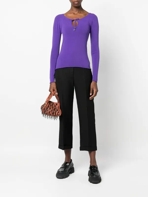 BLUGIRL Keyhole-tie Front Jumper