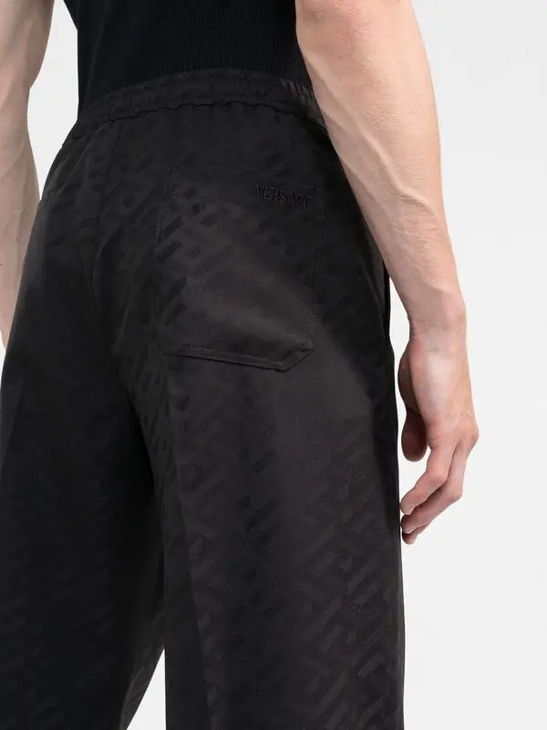 Versace La Greca-print Track Pants