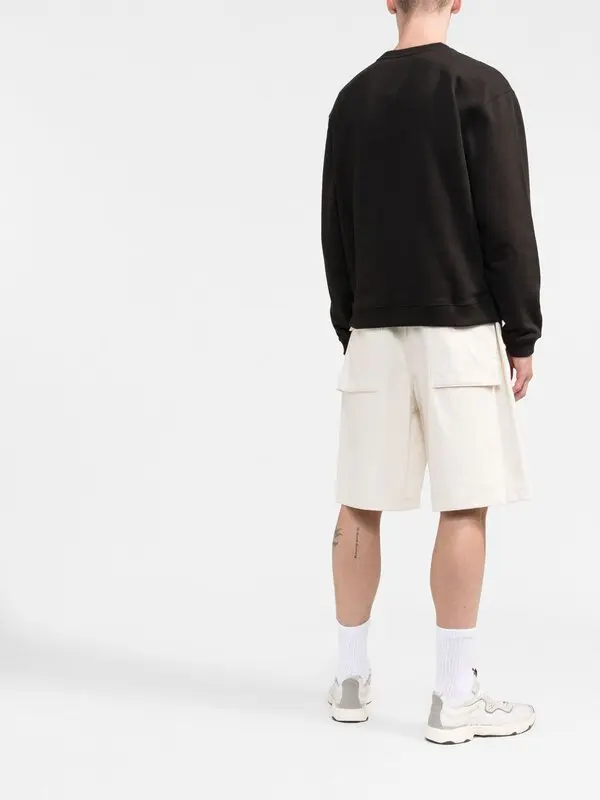 Kenzo Boke Flower-embroidered Cotton Sweatshirt