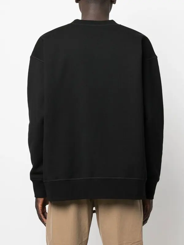Dsquared2 Logo-print Cotton Sweatshirt - Black