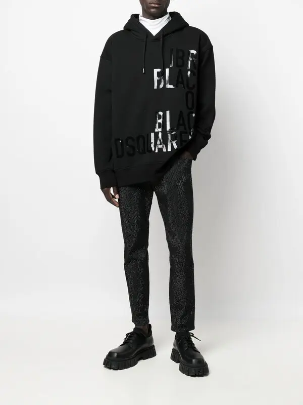 Dsquared2 Tonal Slogan-print Hoodie
