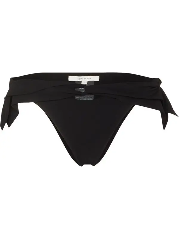 NENSI DOJAKA Butterfly Bikini Bottom - Black