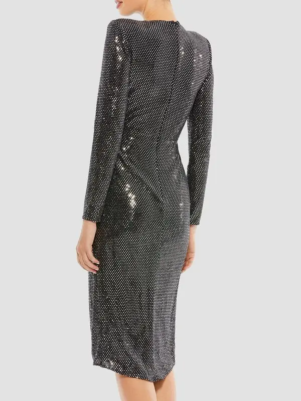 Mac Duggal Ieena Twisted Cocktail Dress