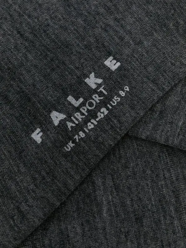 Falke Marl-knit Logo Socks