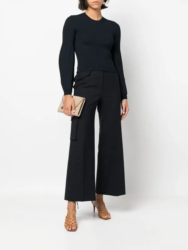 Stella McCartney Ribbed-knit Crewneck Jumper