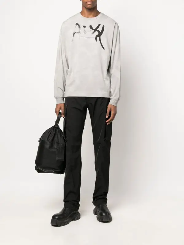 1017 Alyx 9sm Logo-print Long-sleeved T-shirt