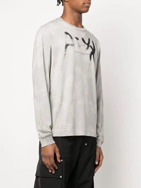 1017 Alyx 9sm Logo-print Long-sleeved T-shirt
