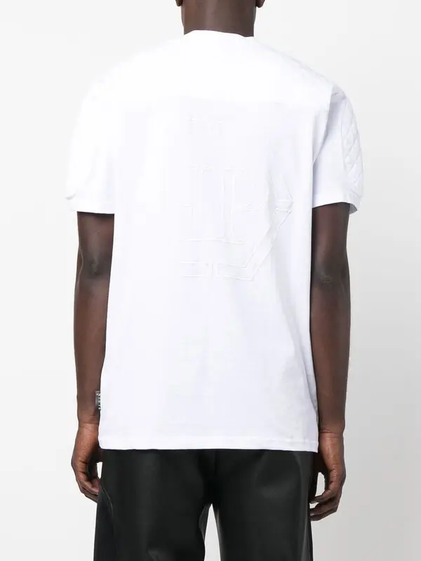 Philipp Plein Logo-patch Zipped T-shirt
