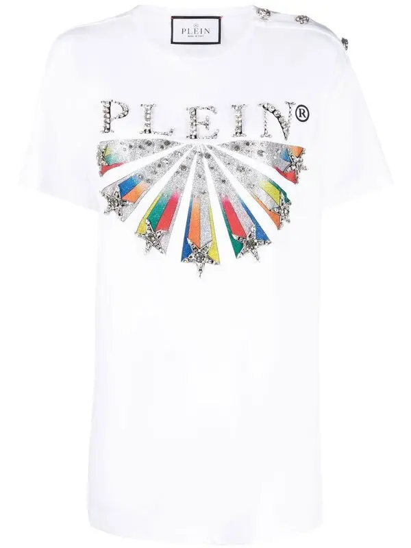 Philipp Plein Logo-print T-shirt - White