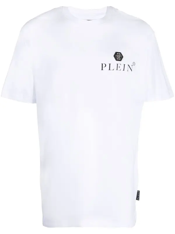 Philipp Plein Hexagon Logo-print T-shirt - White