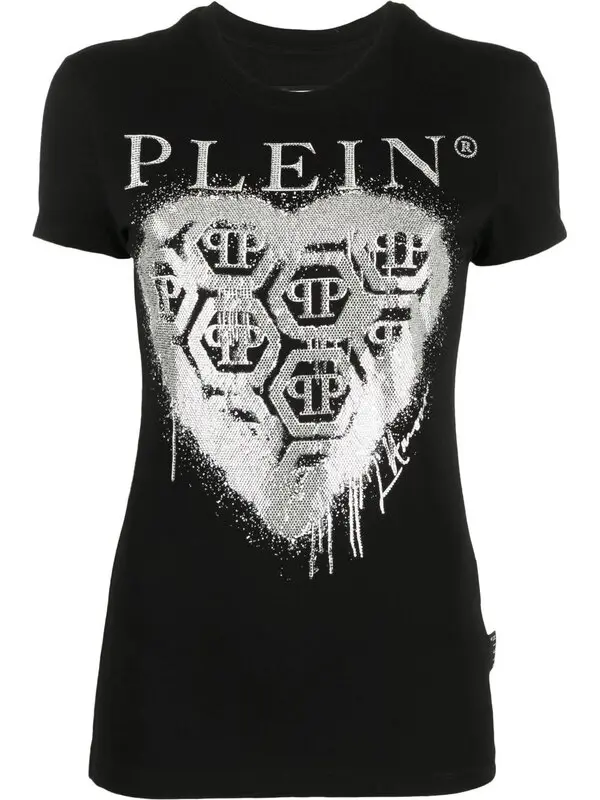 Philipp Plein Logo-print T-shirt - Black