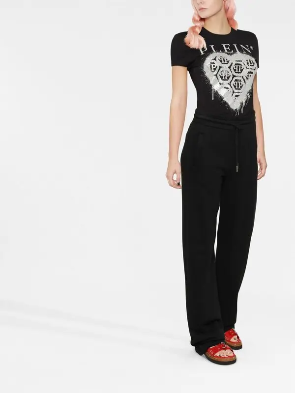 Philipp Plein Logo-print T-shirt - Black