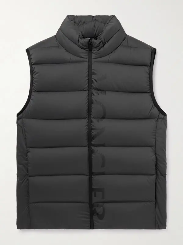 Moncler Logo-print Quilted Down Gilet