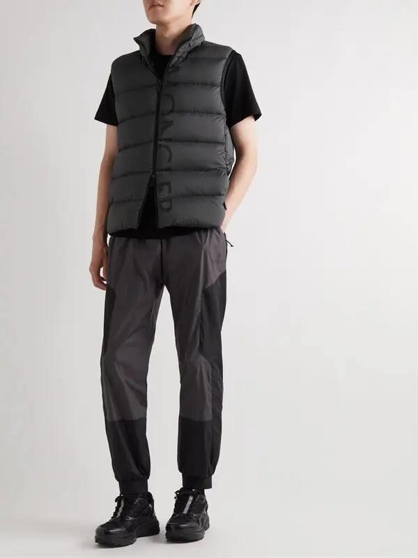 Moncler Logo-print Quilted Down Gilet
