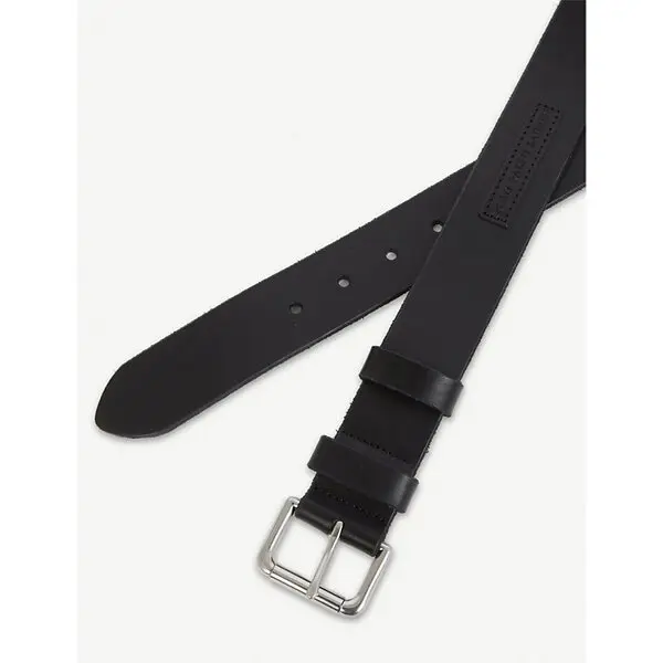 Polo Ralph Lauren Saddle Leather Belt - Black