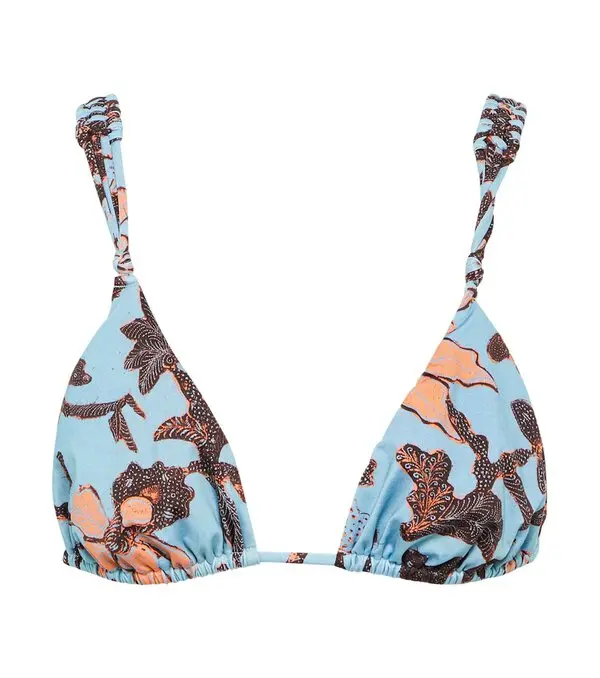 Ulla Johnson Catalina Floral Bikini Top - Multicoloured
