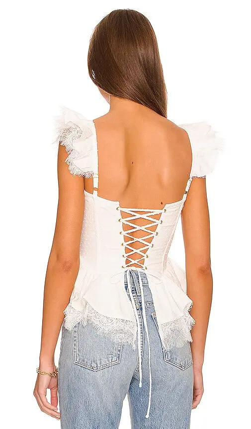 V. CHAPMAN Sorento Corset Top