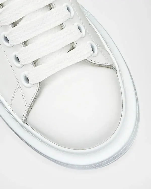 Alexander McQueen Oversized Sneakers - White/black