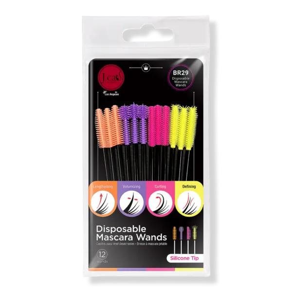 J.CAT BEAUTY Disposable Silicone Mascara Wand - One-color