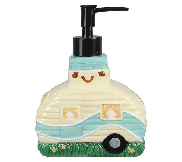 YOUNG'S INC. Young's, Inc. Ceramic Camper Lotion Dispenser - One-color