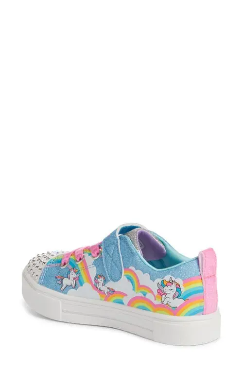 Sketchers Twinkle Sparks Light-up Sneaker - Blue/multi