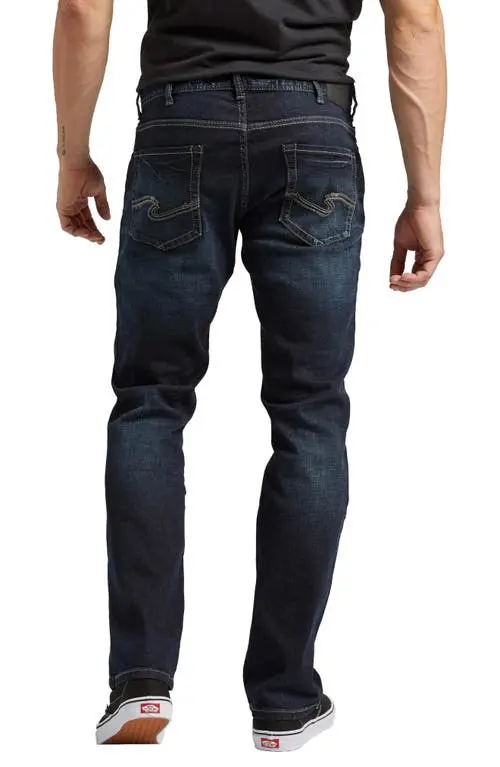 SILVER JEANS CO. Allan Straight Leg Jeans - Indigo