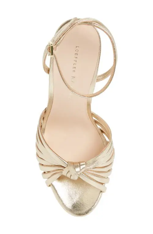 LOEFFLER RANDALL Rivka Knotted Platform Sandal