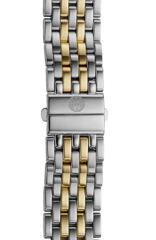 Michele Deco 16 16mm Bracelet - Silver/gold