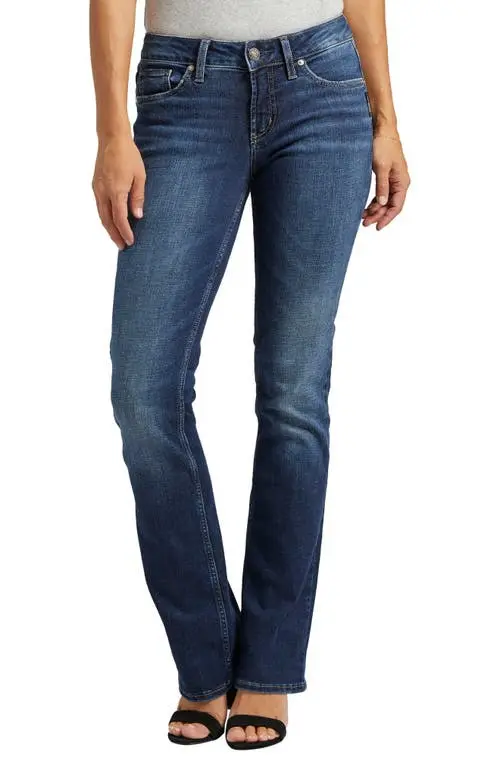 SILVER JEANS CO. Suki Slim Fit Bootcut Jeans - Indigo