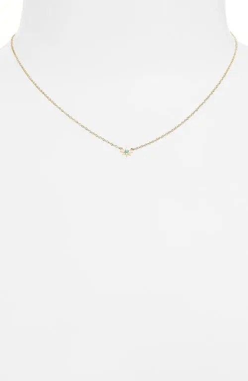 Ef Collection Turquoise Starburst Pendant Necklace