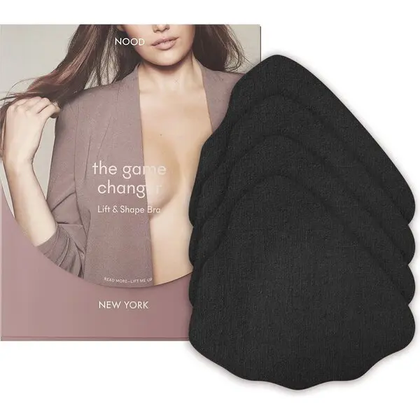 NOOD 4-pack Waterproof Adhesive Bras - Black