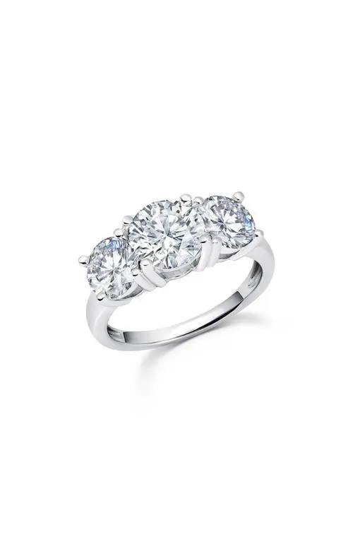 CRISLU Cubic Zirconia Band Ring - Platinum