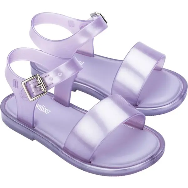 Melissa Mar Glitter Jelly Sandal - Pearly Lilac