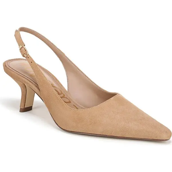Sam Edelman Bianka Slingback Pumps - Cyprus Tan