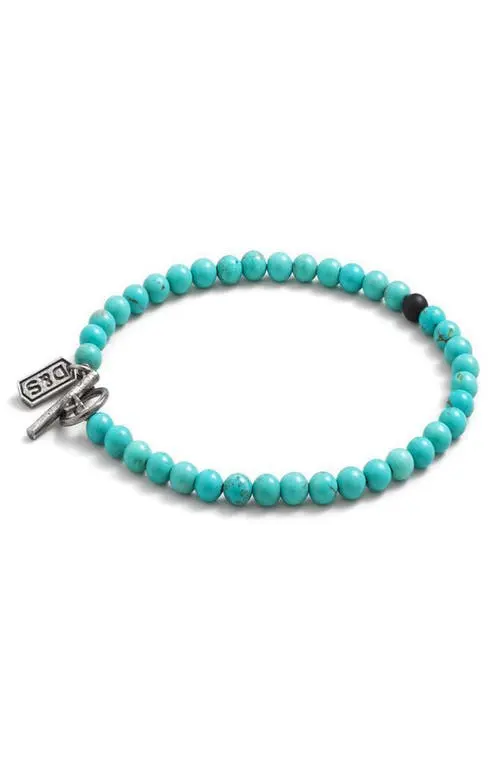 DEGS & SAL Beaded Bracelet - Turquoise