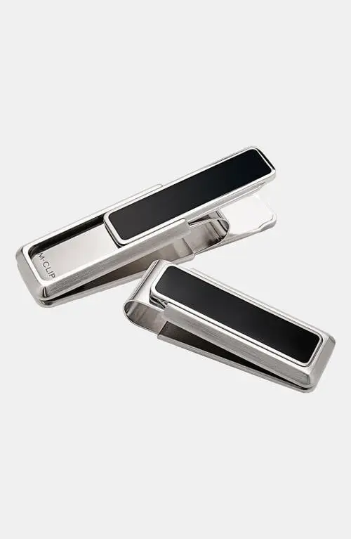 M-Clip® Enamel Money Clip - Black