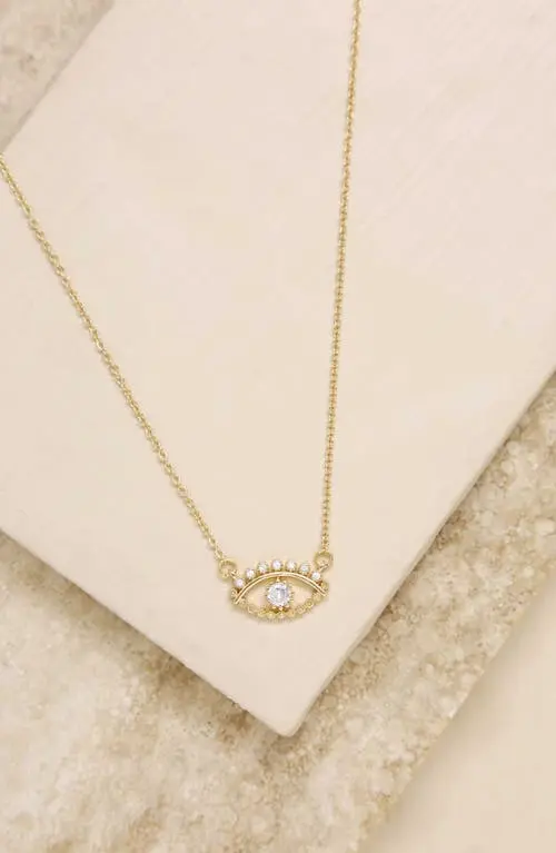 Ettika Evil Eye Pendant Necklace