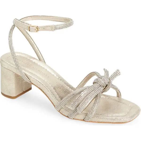 LOEFFLER RANDALL Mikel Bow Sandal - Cappuccino
