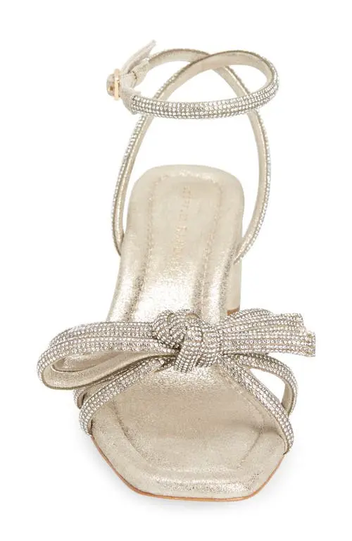 LOEFFLER RANDALL Mikel Bow Sandal - Cappuccino