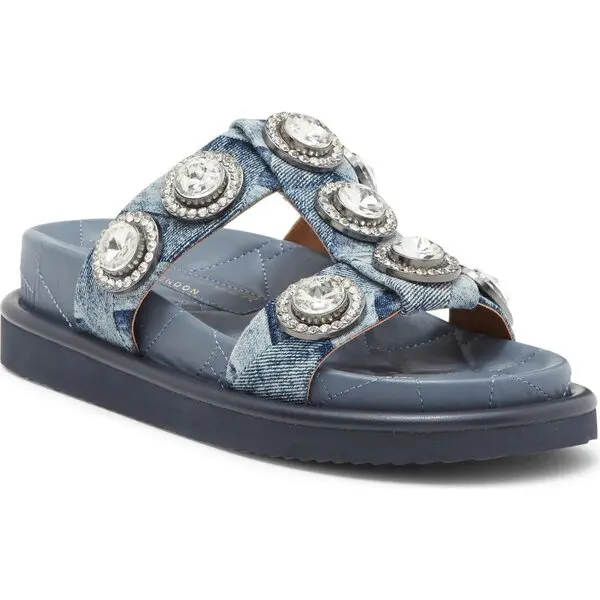 Kurt Geiger Orson Crystal Slide Sandal