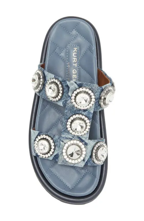 Kurt Geiger Orson Crystal Slide Sandal