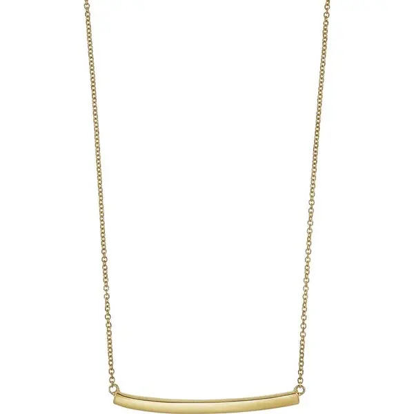Bony Levy 14k Gold Bar Pendant Necklace - Yellow Gold