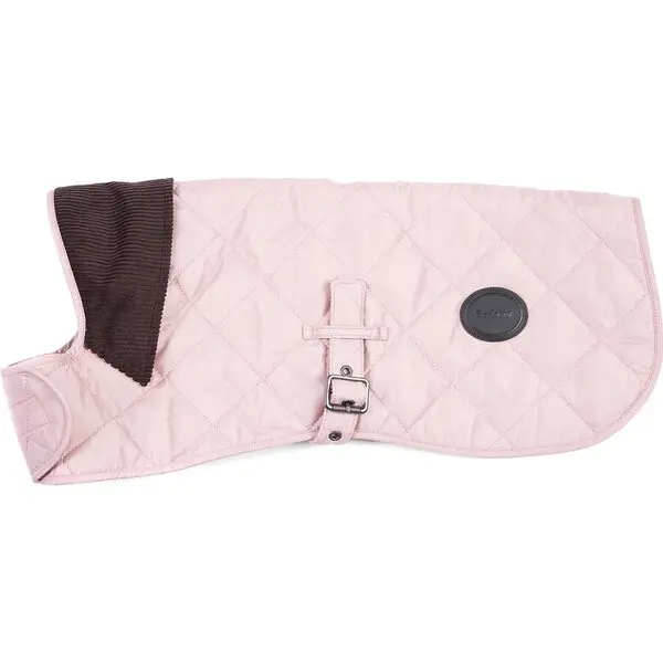 Barbour Quilted Dog Coat - Pink