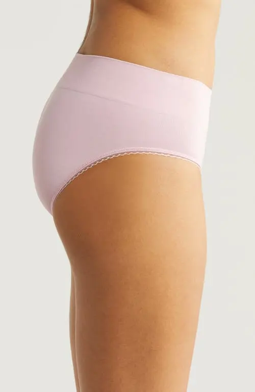 Wacoal Feeling Flexible Hipster Briefs - Pink Nectar