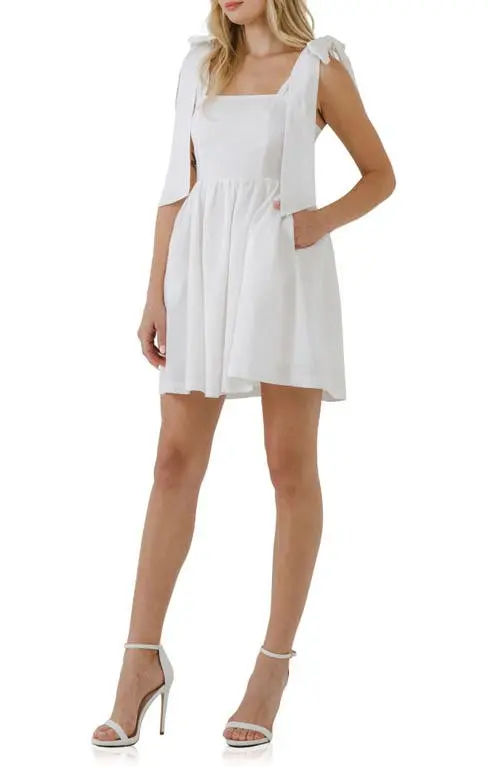 Endless Rose Bow Strap Sundress