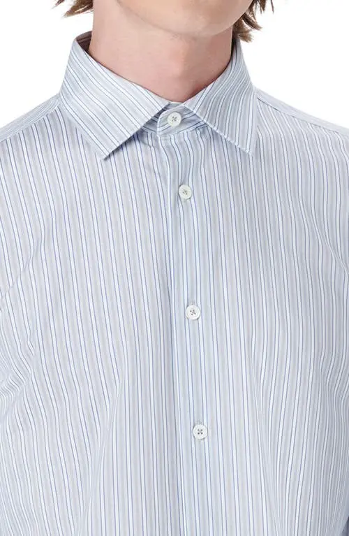 Bugatchi Ooohcotton® Stripe Button-up Shirt