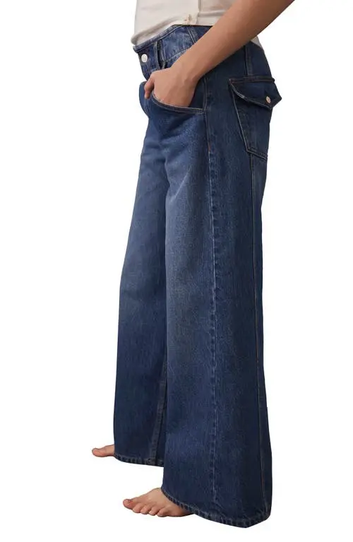 Free People We The Free Harlow Wide Leg Jeans