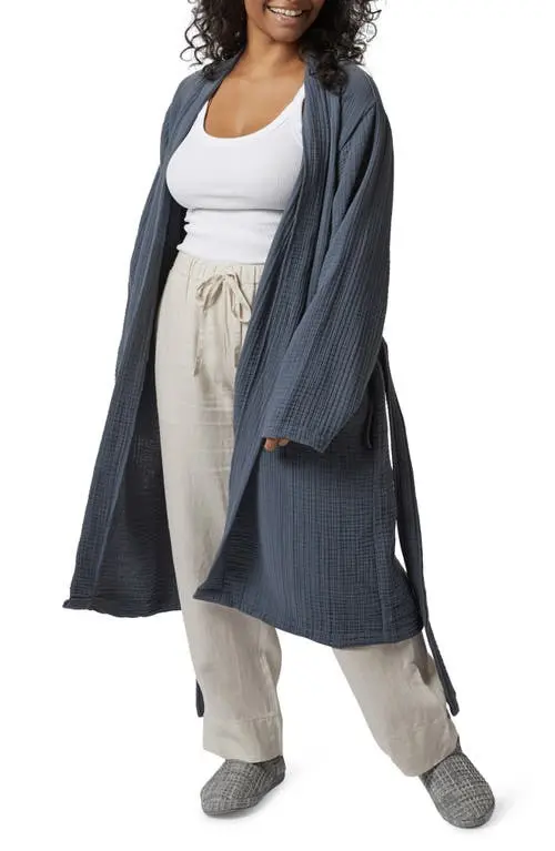 PARACHUTE Gender Inclusive Cloud Cotton Robe - Dusk